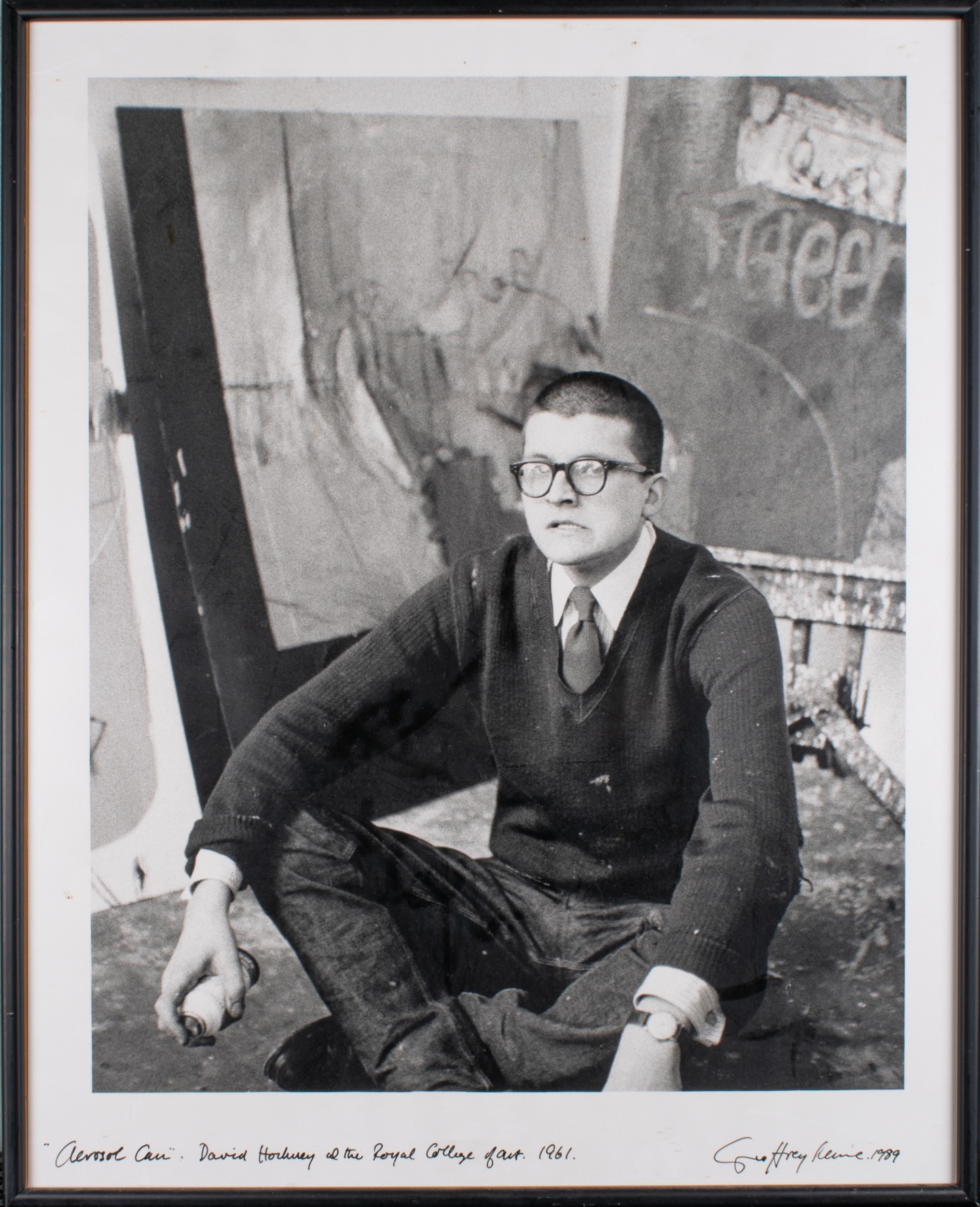 Geoffrey Raymond Reeve | Six photographs of David Hockney | MutualArt