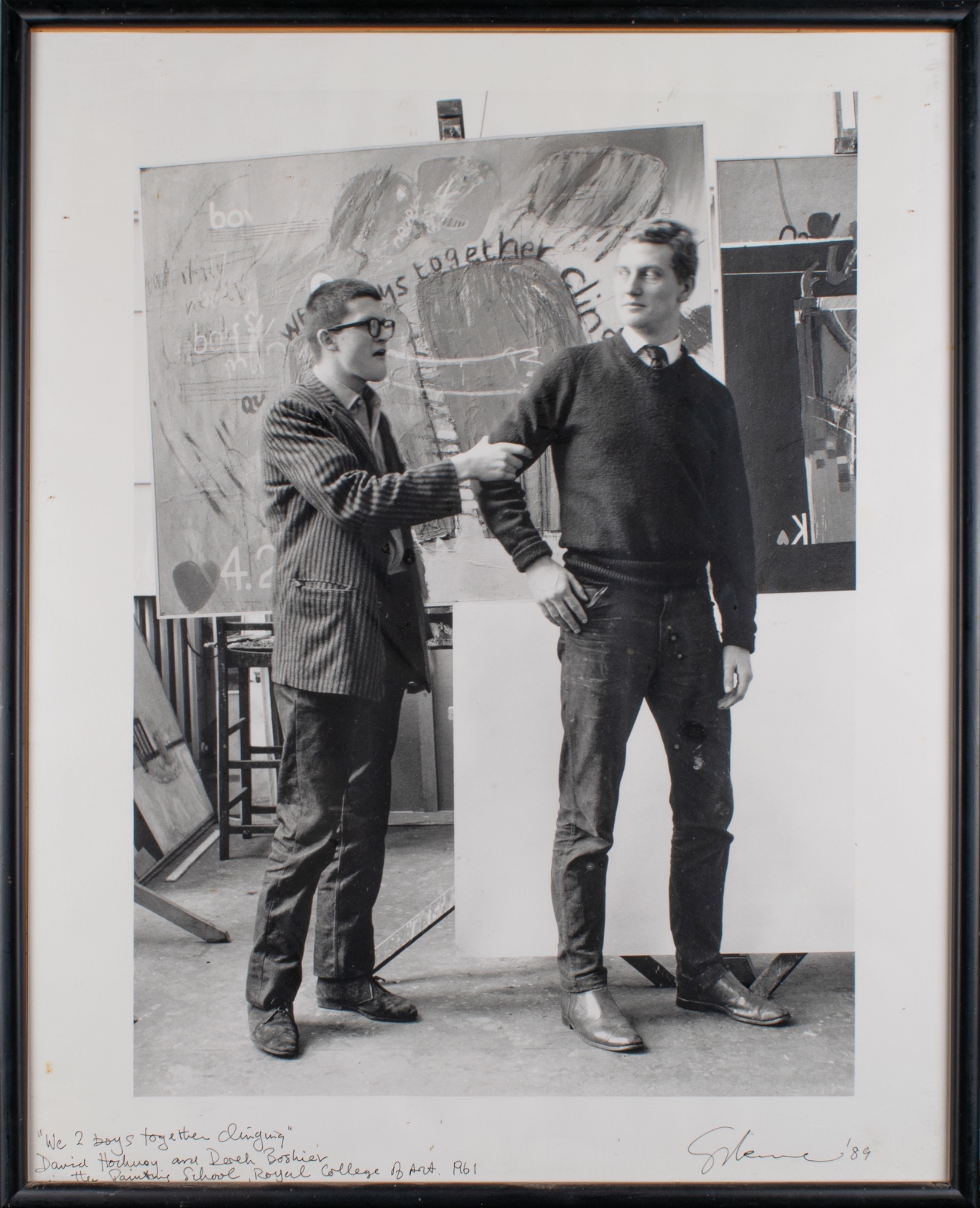 Geoffrey Raymond Reeve | Six photographs of David Hockney | MutualArt