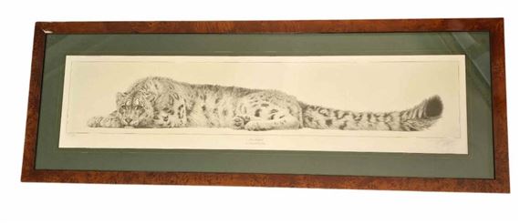 Gary Hodges | Gary Hodges - Snow Leopard - 1994 (1994) | MutualArt