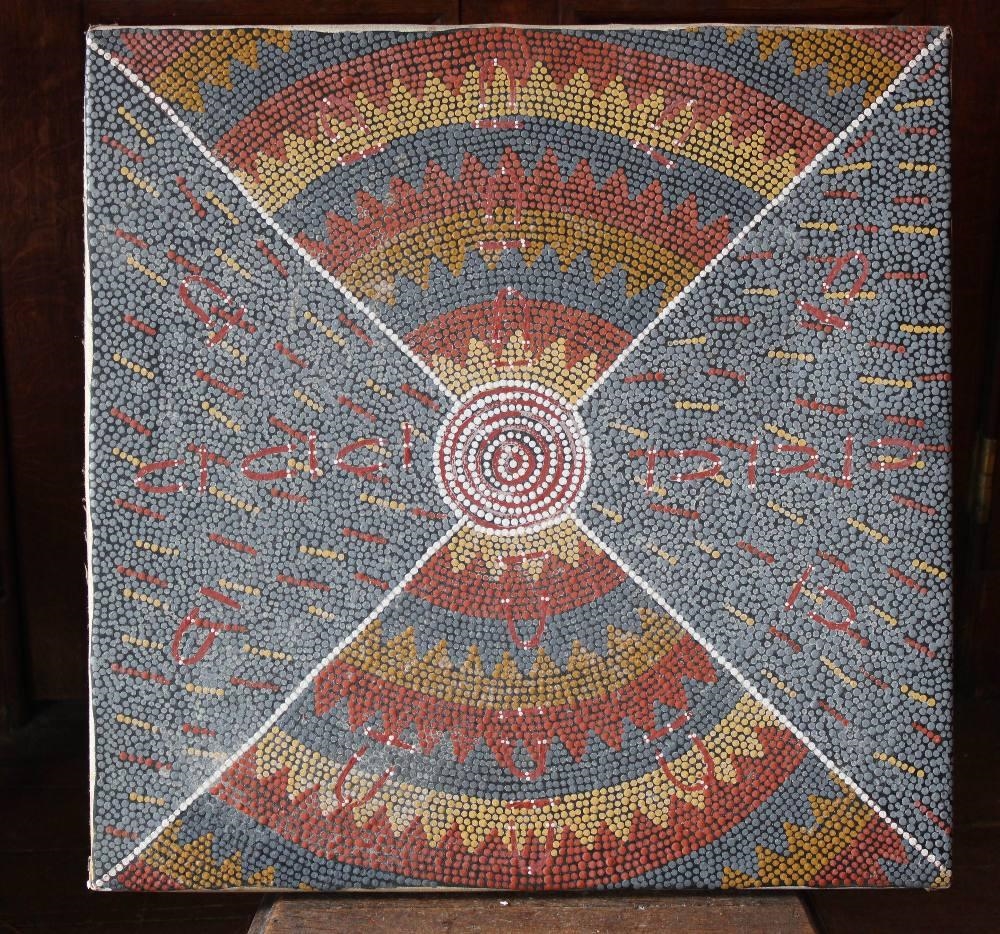 Eileen Napinunga Gibson | An Aboriginal Corroboree Dream painting ...