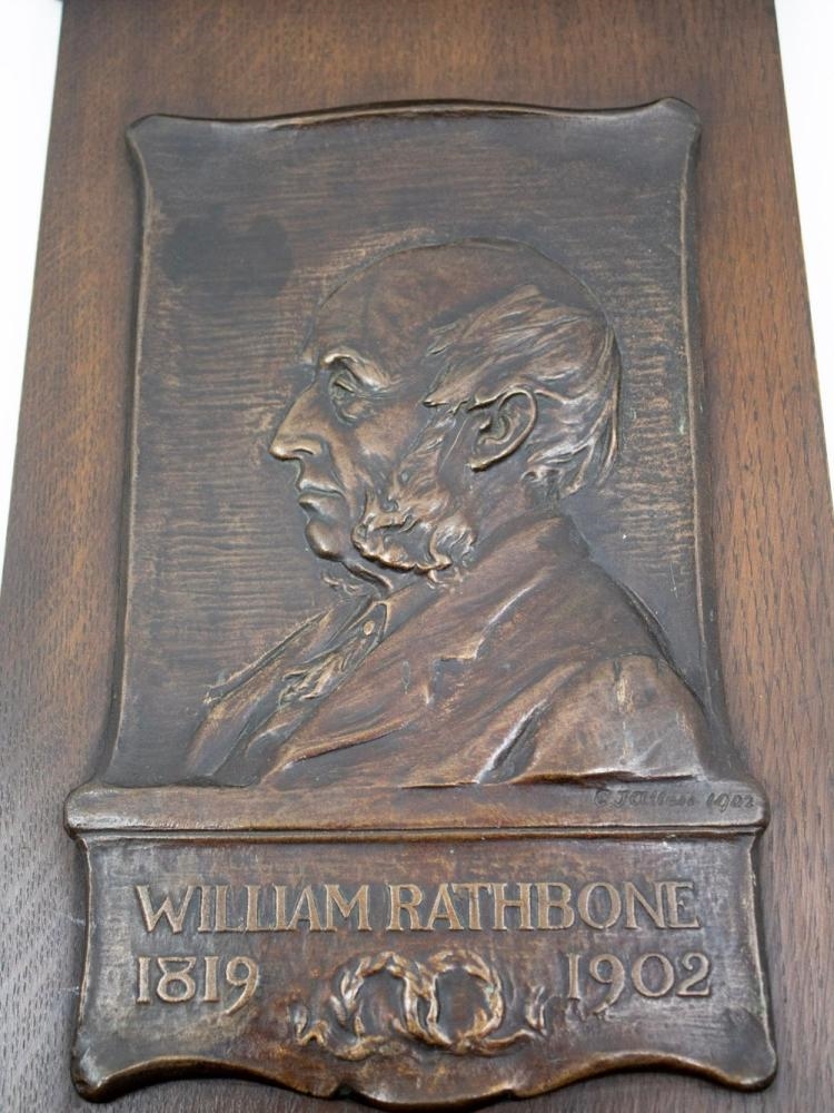 Charles John Allen | A rare and important C J Allen arts and crafts bronze plaque depicting ...