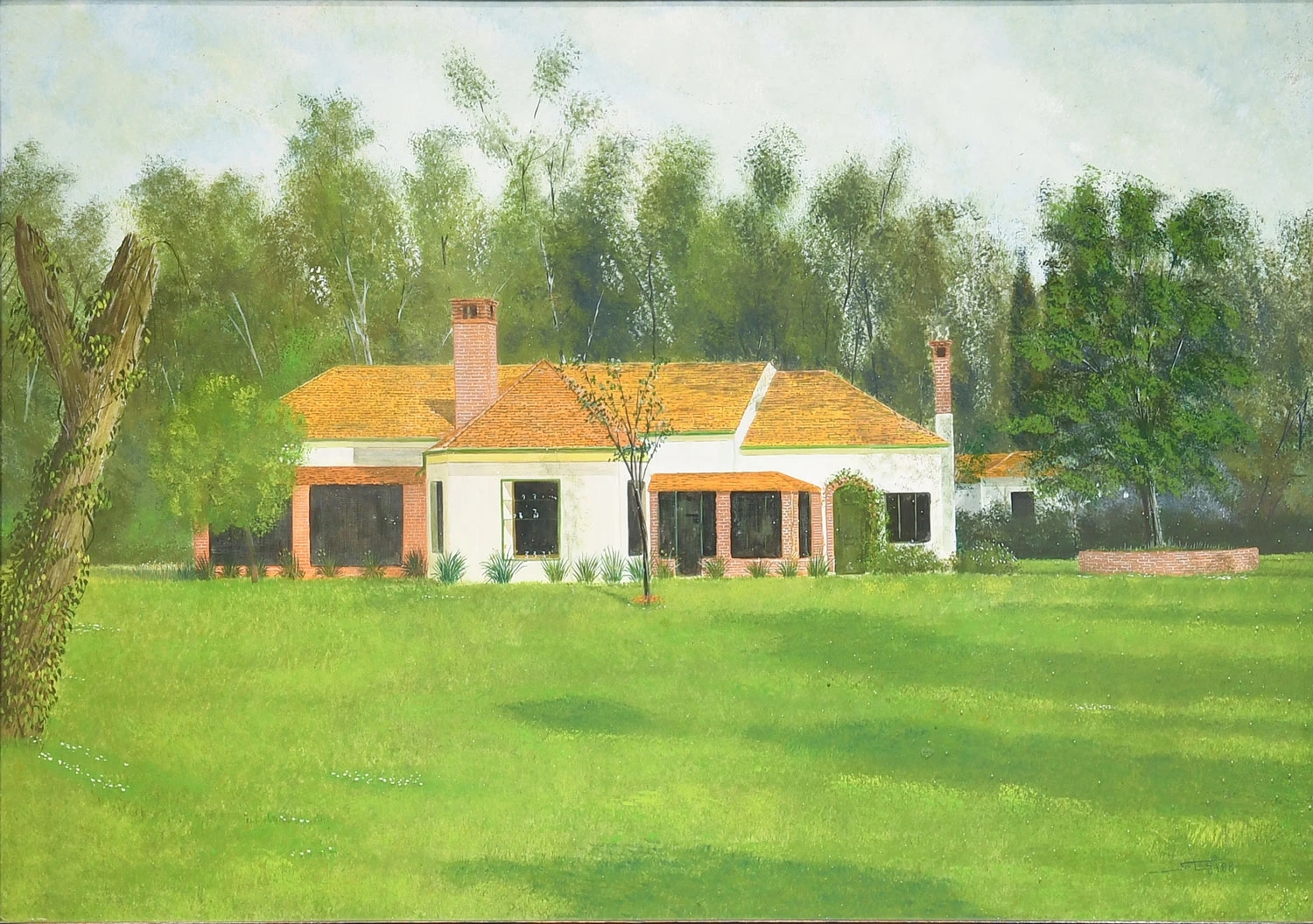 Gustavo Solari | Casa quinta (1988) | MutualArt