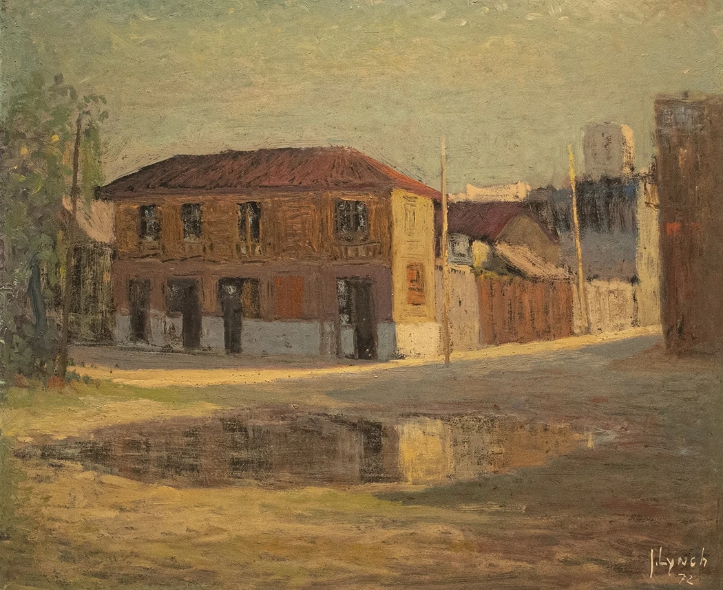 Justo Máximo Lynch | Esquina urbana (1972) | MutualArt
