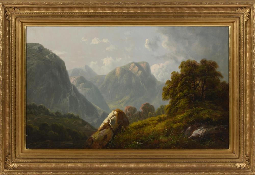 George Gunther Hartwick | MOUNTAIN LANDSCAPE | MutualArt