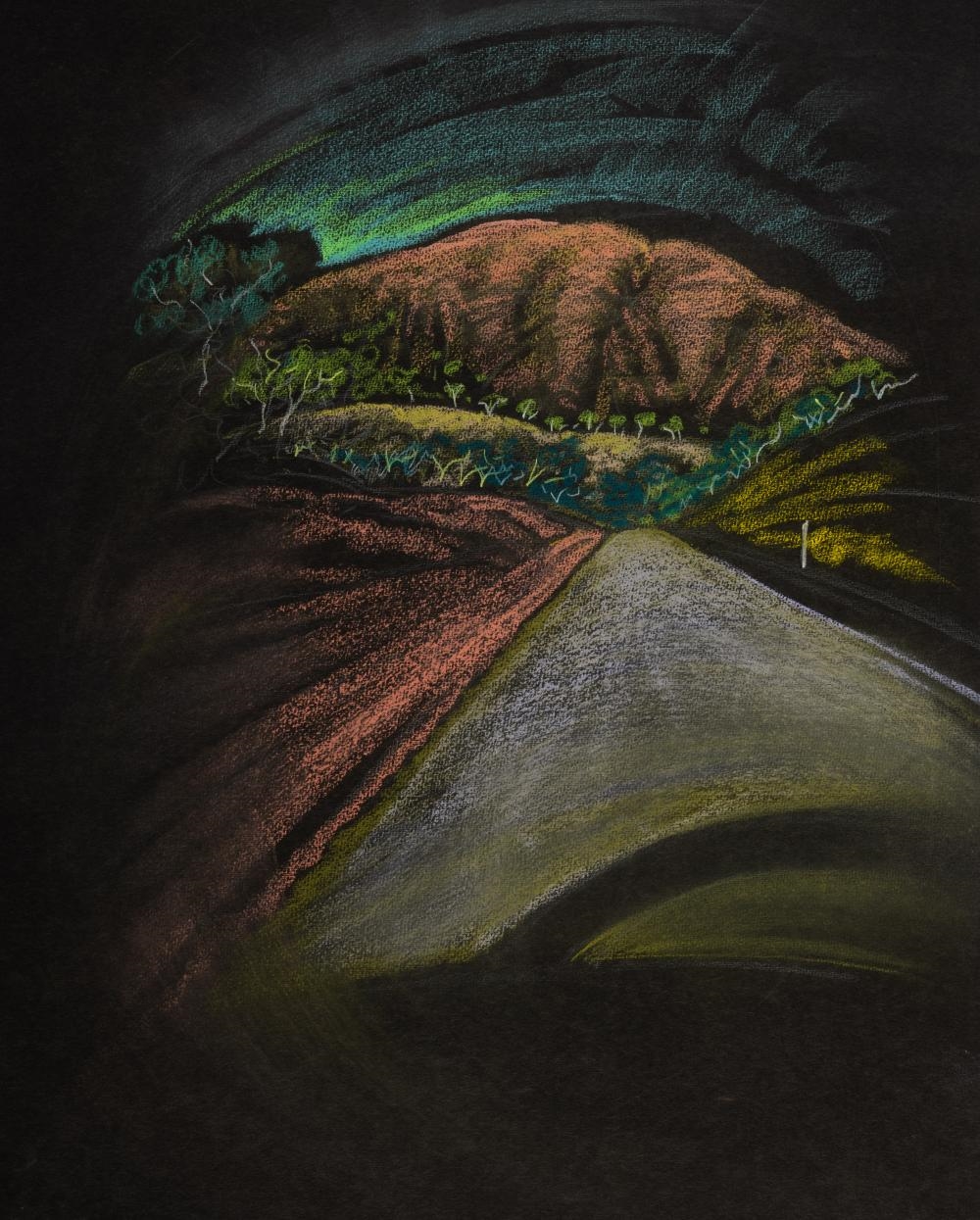 Elizabeth Durack | Road to Top Dam IV circa 1990 (Circa 1990) | MutualArt