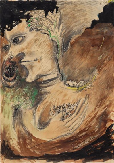 Douglas Roberts | Portrait of Franz Kafka circa 1942 (Circa 1942 ...
