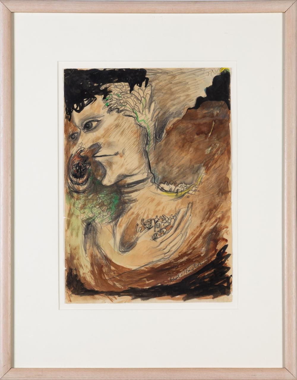 Douglas Roberts | Portrait of Franz Kafka circa 1942 (Circa 1942 ...