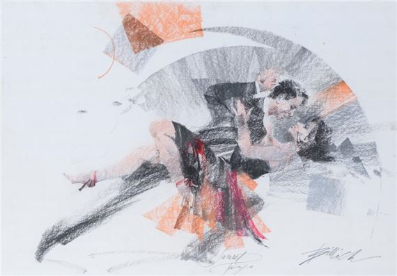 Charles Billich | Sunset Tango | MutualArt