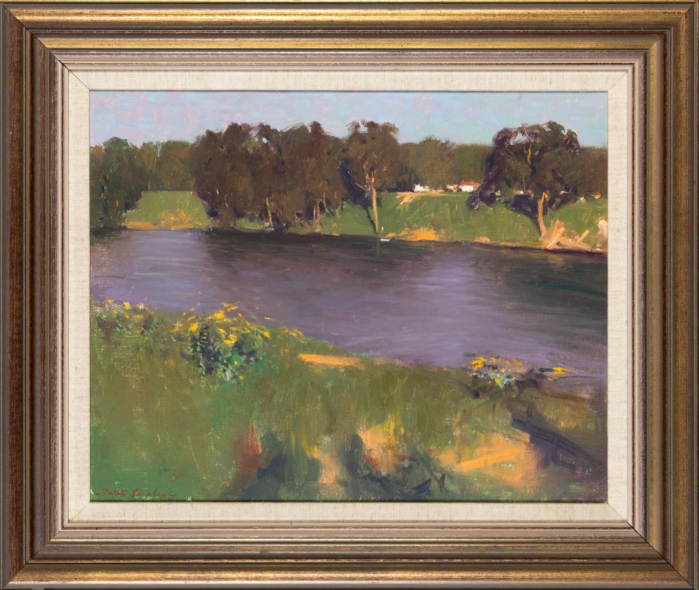 Peter Smales | River Scene | MutualArt