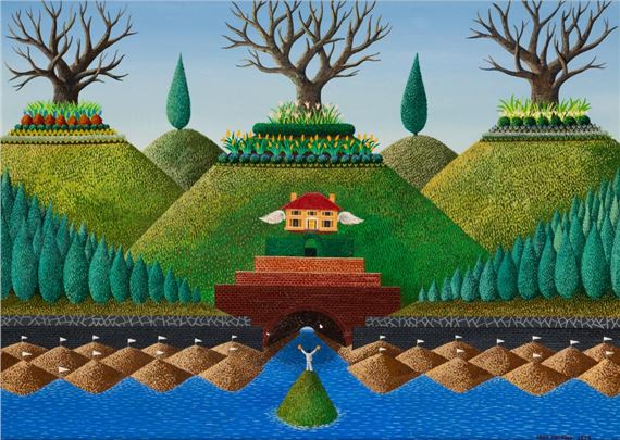 David Fielding | Winged House1979 (1979) | MutualArt