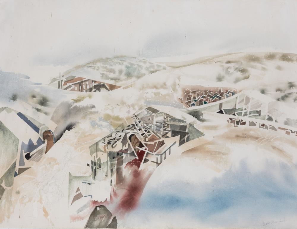 Elizabeth Vercoe Grieb | Mining Town | MutualArt