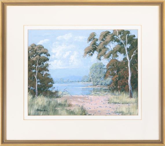 John Barry Haslam | Flood on the Mackay | MutualArt