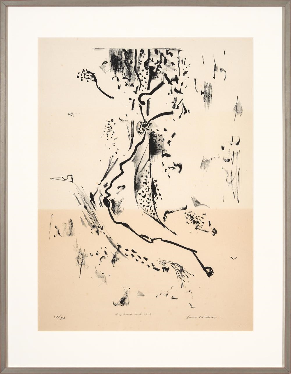 Fred Williams | Dry Creek Bed, Werribee Gorge (1976 - 1978) | MutualArt