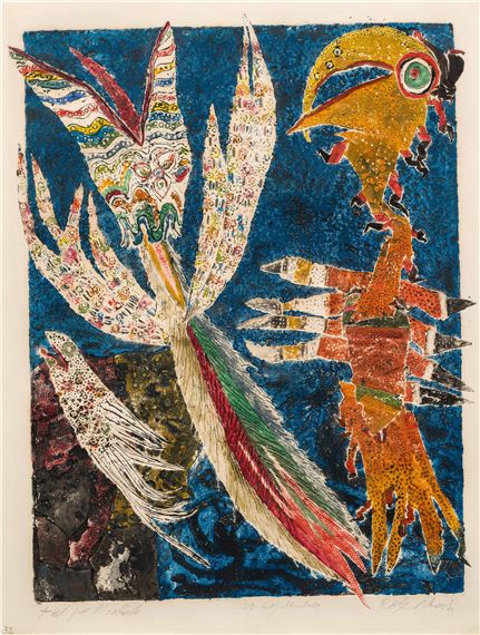 Rolf Nesch | Birds | MutualArt