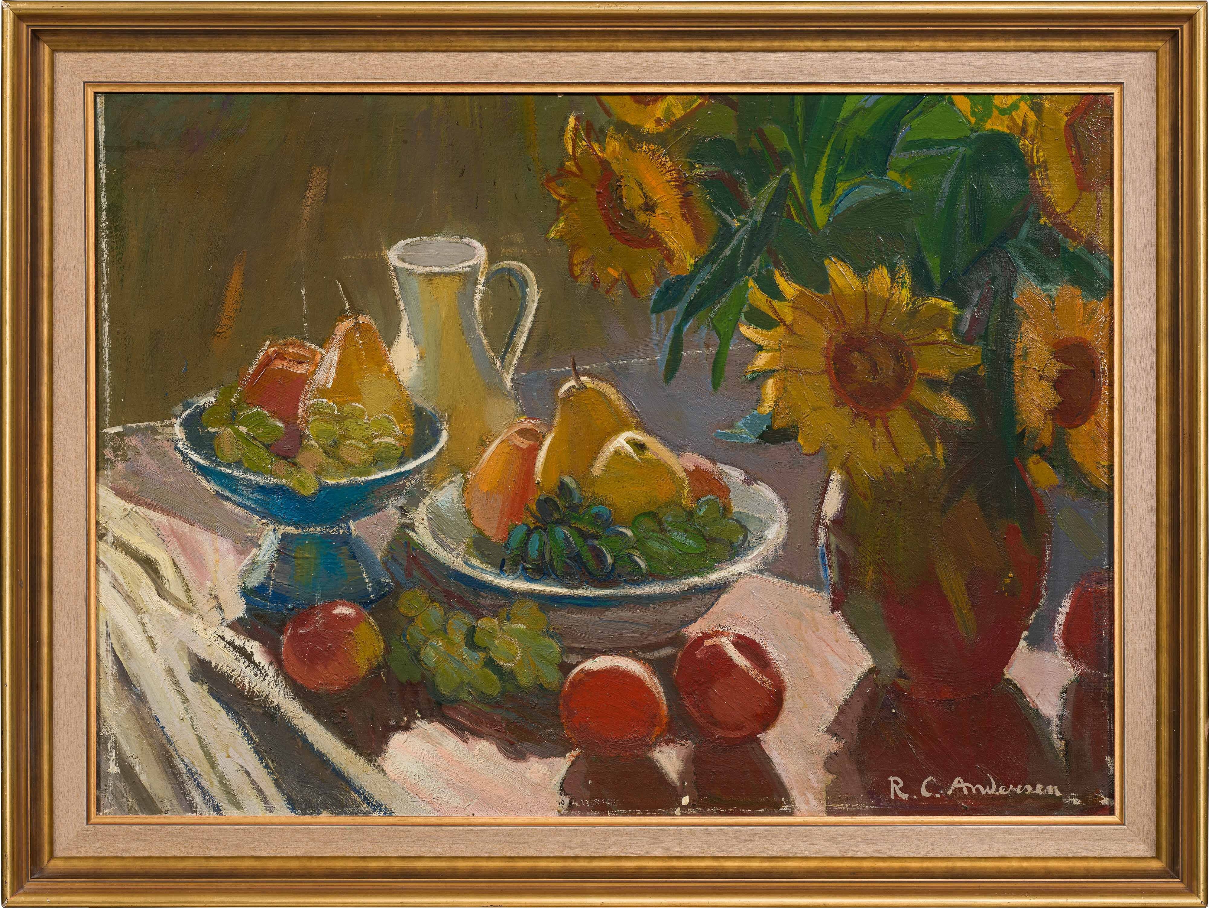 Robin Christian Andersen | Still life with fruit (Circa 1928) | MutualArt