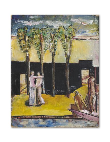 Fausto Melotti | ‘‘Untitled’’ circa 1930 tempera on pressed cardboard cm 45x35 Provenance ...