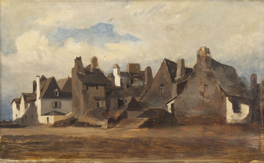 Eugène Isabey | Breton village | MutualArt