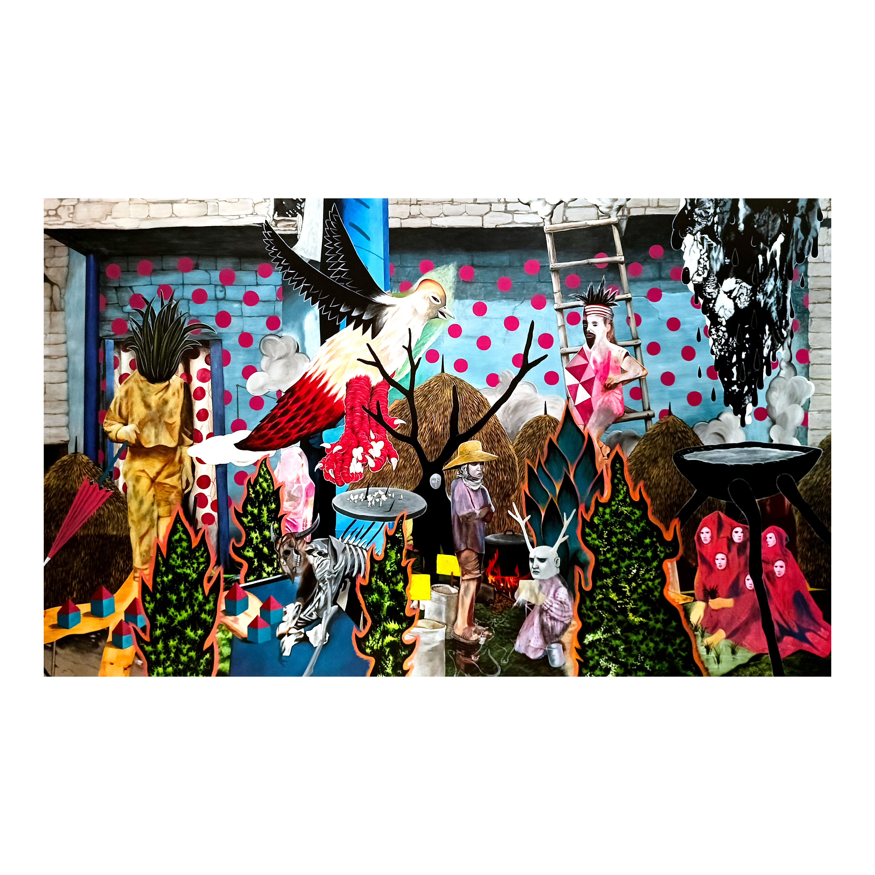 Rodel Tapaya | Urban Sprawl (2018) | MutualArt