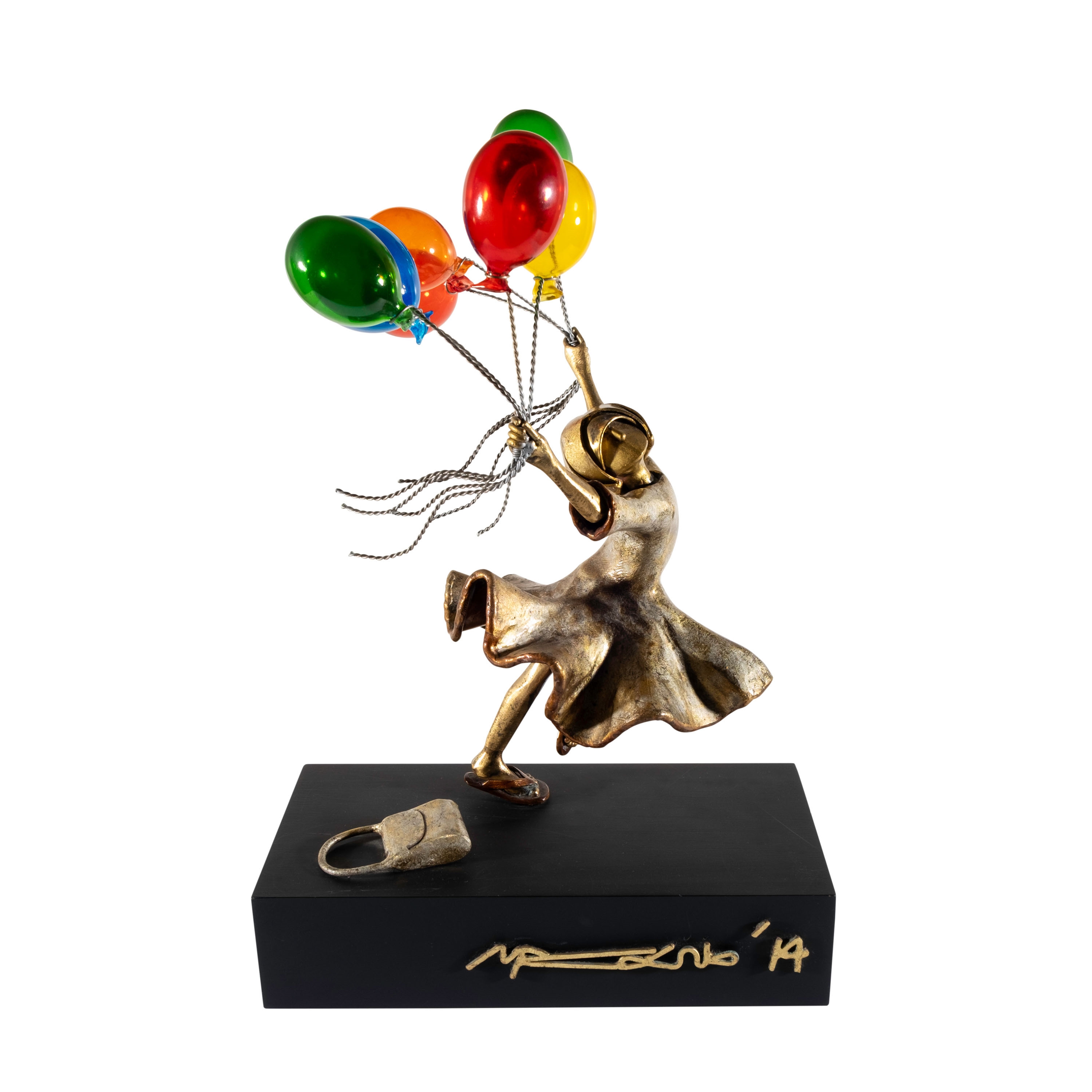 Michael Cacnio | Girl with Balloons (2014) | MutualArt