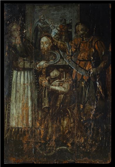 Spanish School, 17th Century | Escuela Española del siglo XVII - Salomé recibiendo la cabeza del ...