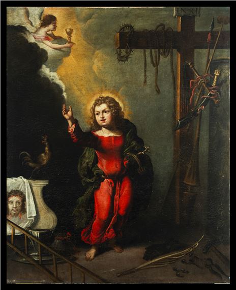 Spanish School, 17th Century | Escuela Española del siglo XVII - Niño Jesús de la Pasión | MutualArt