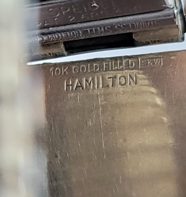 Hamilton | Hamilton 10k gold filled automatic wristwatch | MutualArt