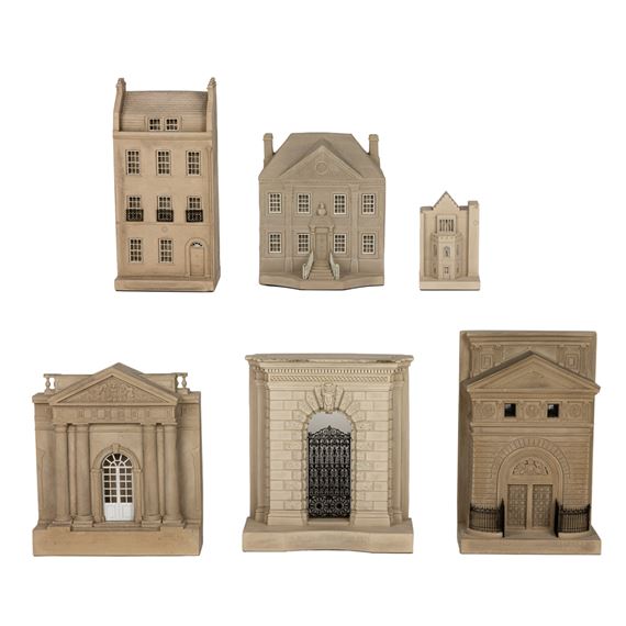 Timothy Richards | A lot of six Timothy Richards cast architectural ...