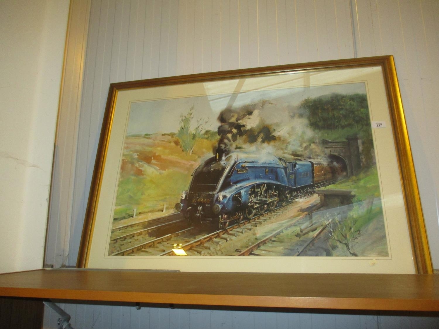 Terence Cuneo | Terence Cuneo Print of a Steam Train | MutualArt