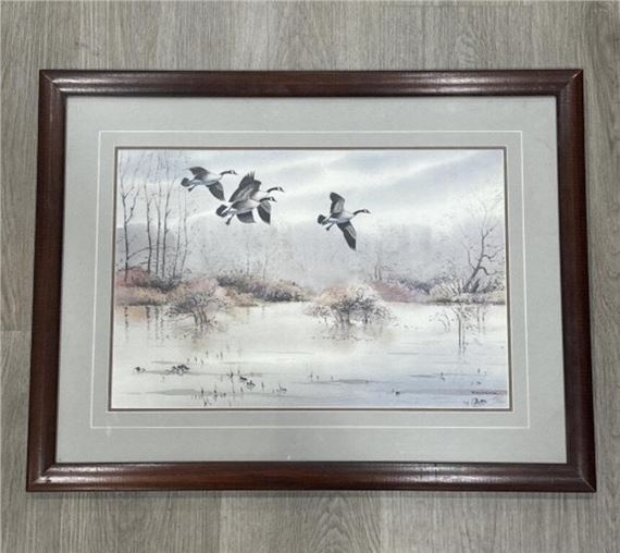 Jerry Raedeke | Framed pencil signed Jerry Raedeke art print | MutualArt