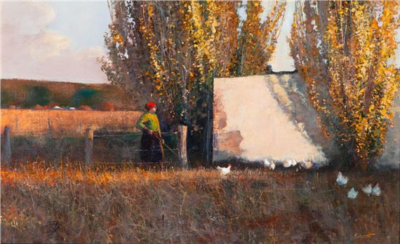 Margaret Benoit | TENDING THE FLOCK | MutualArt