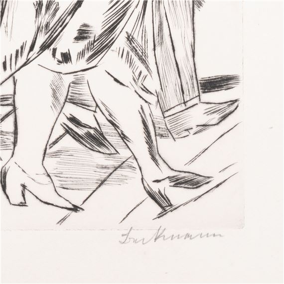 Max Beckmann | Two Dancing Couples (1923) | MutualArt