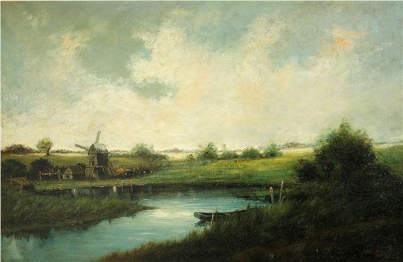 Henry Herman Cross | Dutch landscape | MutualArt
