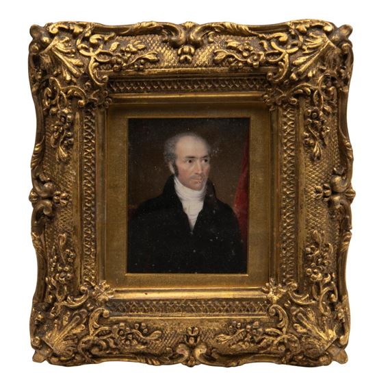 George Hargreaves | A miniature portrait of G.Freer Esq. (1822) | MutualArt