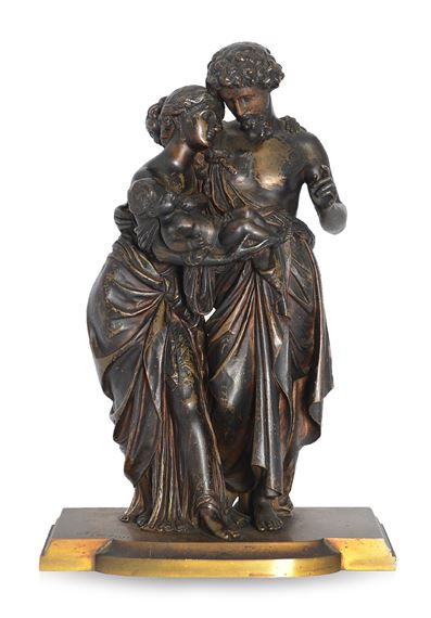 Hippolyte François Moreau | Allegorical group with figures | MutualArt