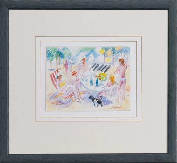 John Cunningham | OUTDOOR LUNCH | MutualArt
