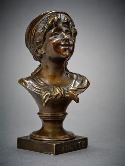 Auguste Moreau | Auguste MOREAU (1834-1917) Fadette Bronze proof with ...