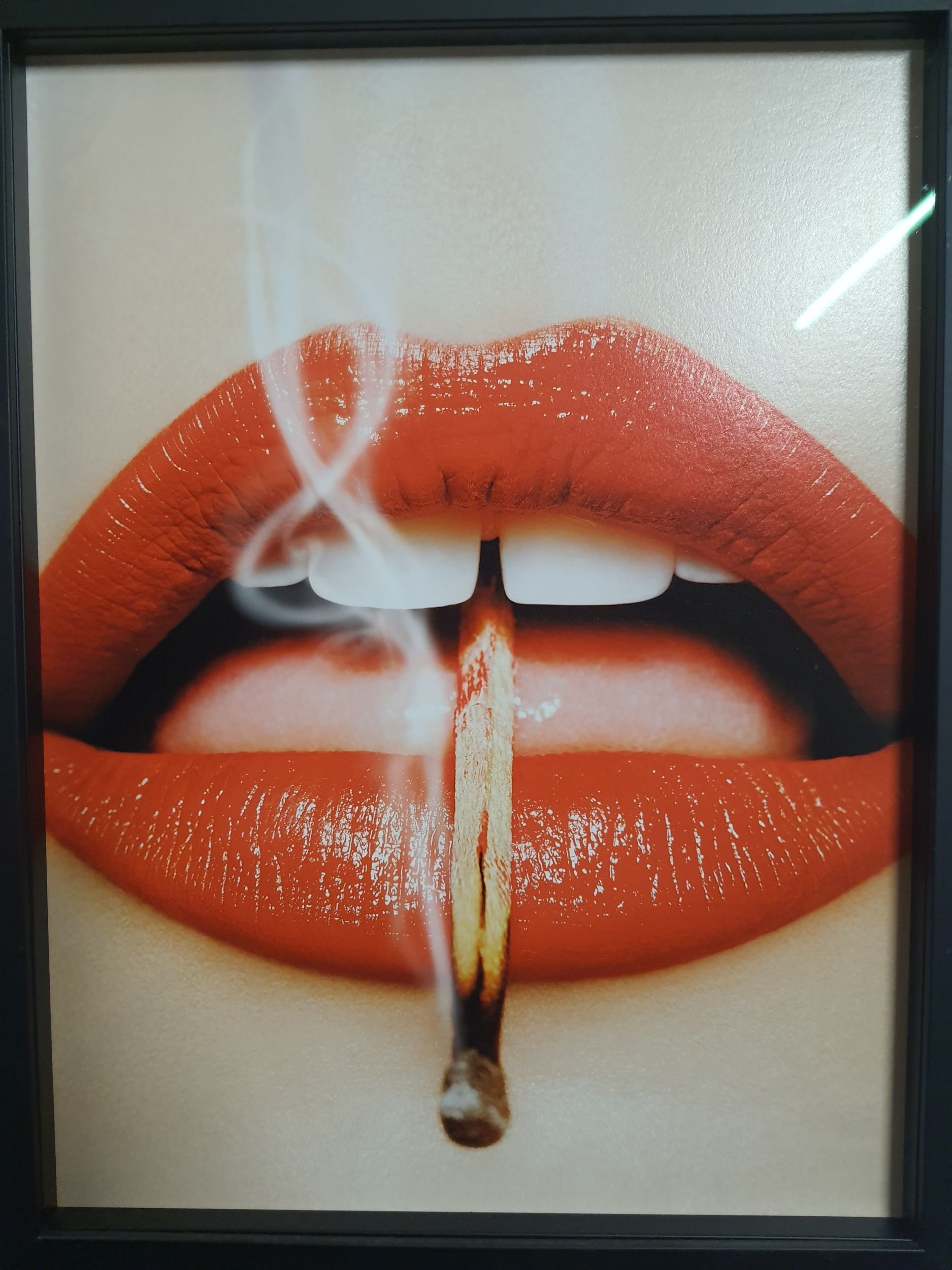 Tony Kelly | Smoking Lips | MutualArt