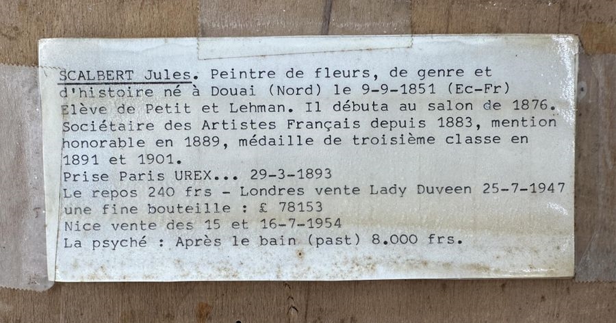 Jules Scalbert | The shepherdess and her sheep | MutualArt