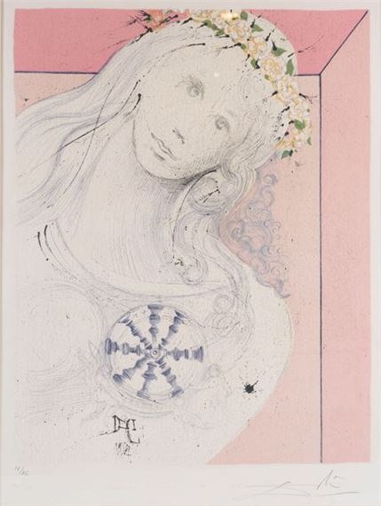 Salvador Dalí | As pure as heart from the Marquis de Sade | MutualArt