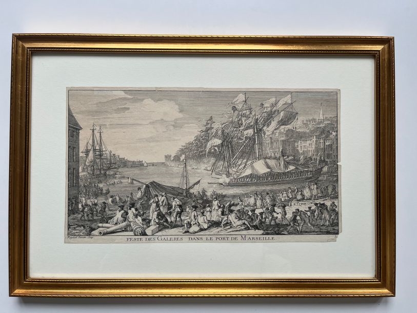 Jacques Rigaud | Feste des galeres dans le Port de Marseille | MutualArt