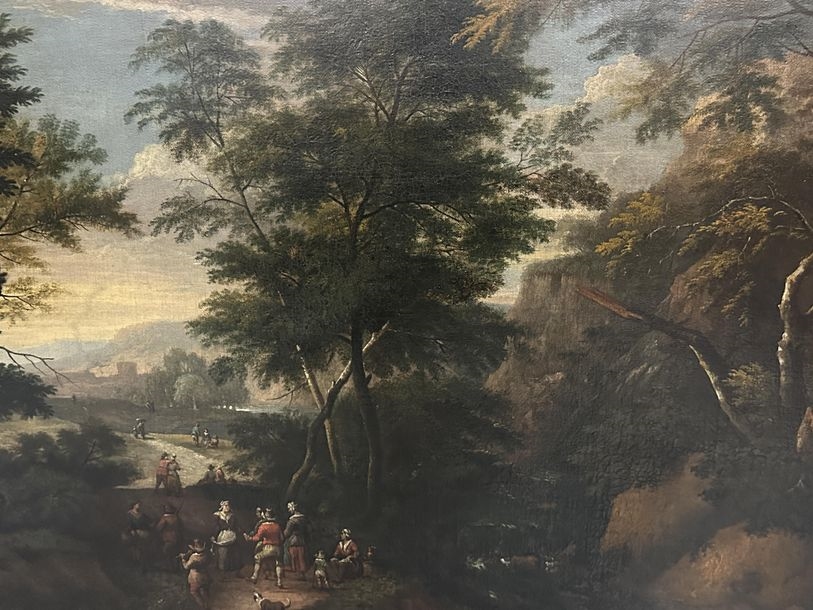 Lodewijk de Vadder | Animated scene of dancers and musicians | MutualArt