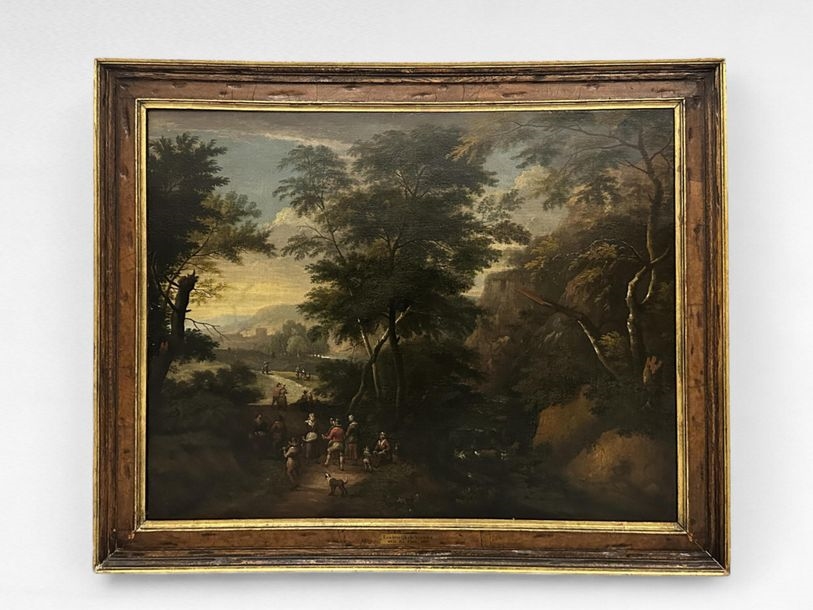 Lodewijk de Vadder | Animated scene of dancers and musicians | MutualArt