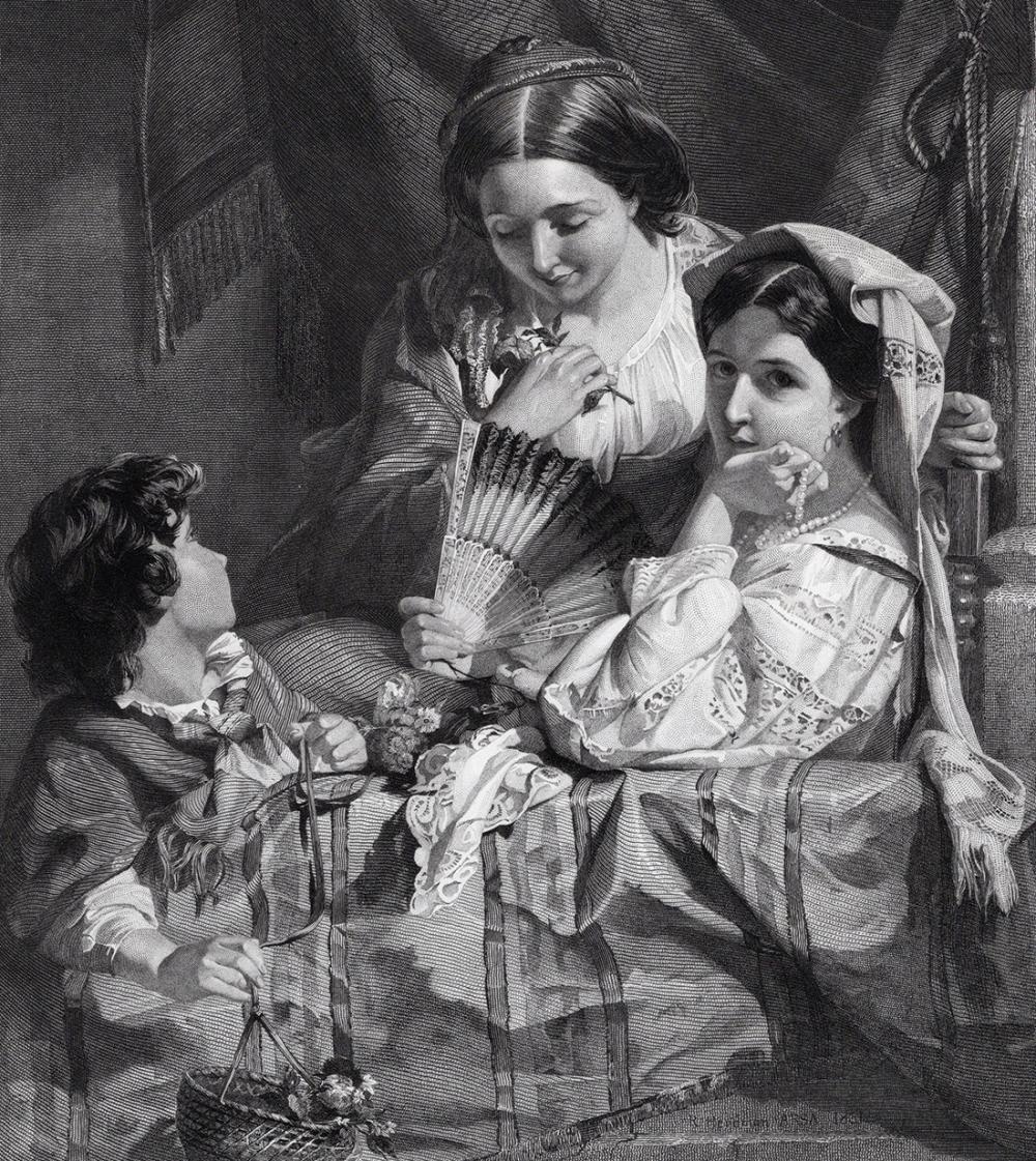 Robert Herdman | A Balcony at the Roman Carnival | MutualArt