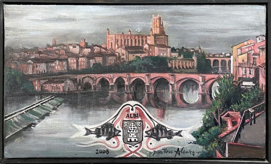 Jean-Paul Alaux | View of Albi Cathedral (2008) | MutualArt