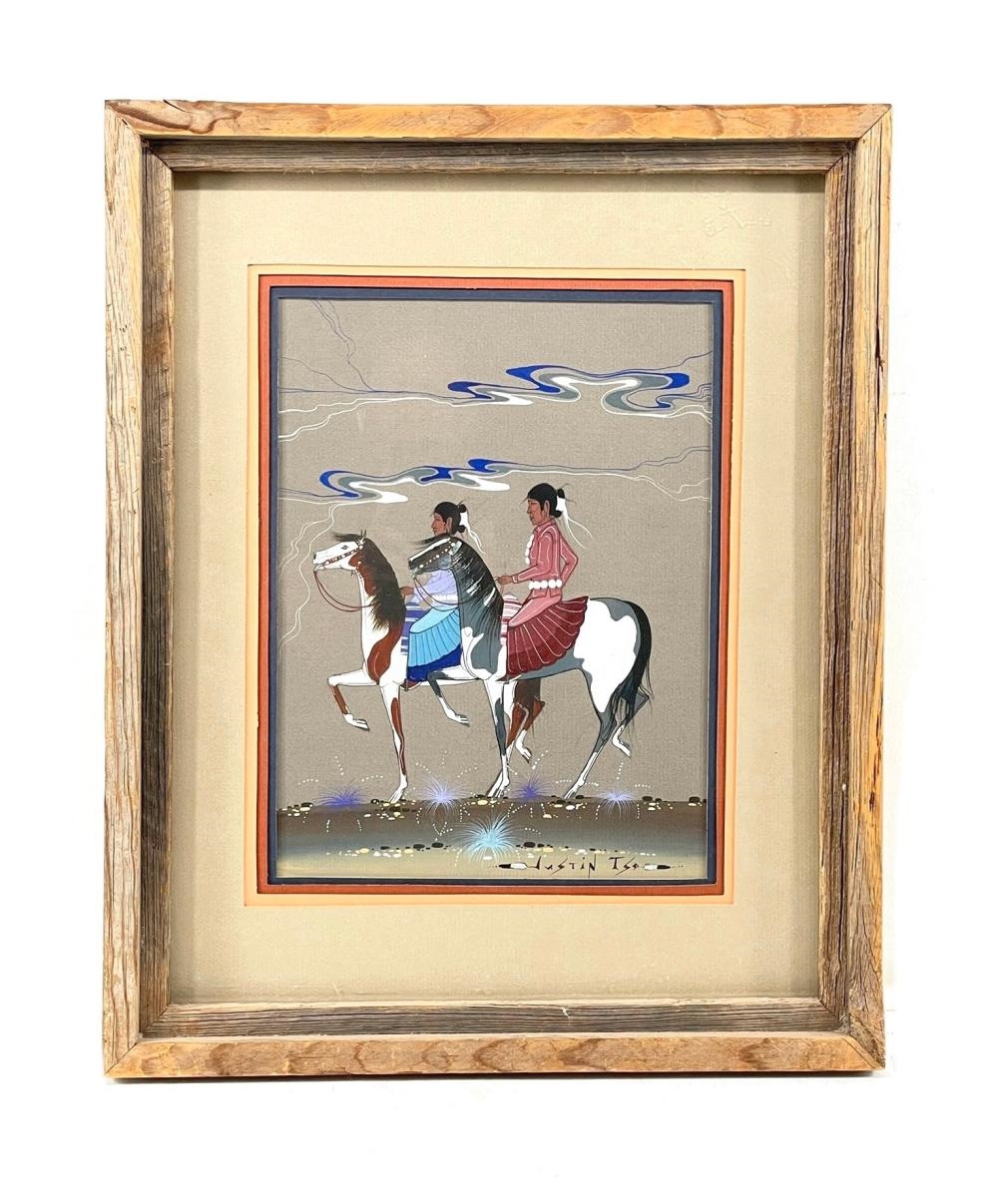 Justin Tso | The Purple Weeds (1948) | MutualArt