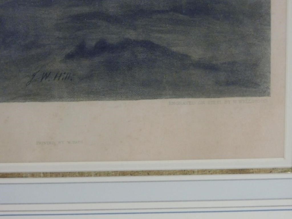 William Wellstood | Colored Engraving Of New Bedford Harbor | MutualArt