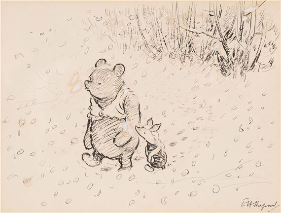 Ernest Howard Shepard | Feeling More Snowy Behind The Ears Than He Had ...