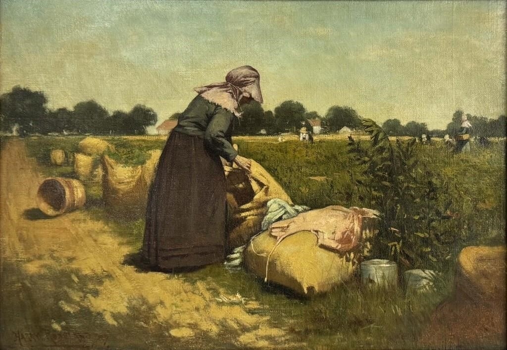 Harry Herman Roseland | Pea Pickers | MutualArt