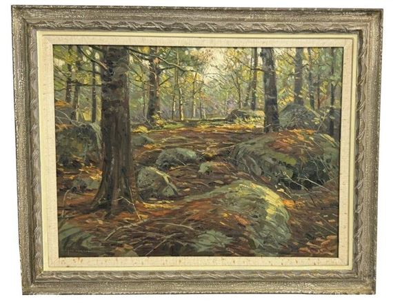 Wayne Beam Morrell | Forest Landscape | MutualArt
