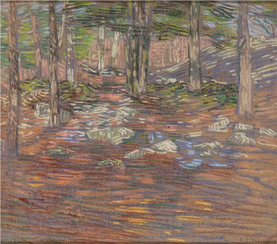 Charles Salis Kaelin | A Forest Interior | MutualArt